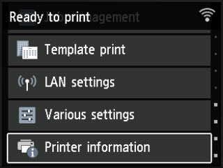 Serial Number Locations - imagePROGRAF PRO-1100