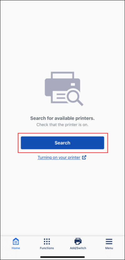 Enhanced Easy Wireless Setup in Canon PRINT (iOS)