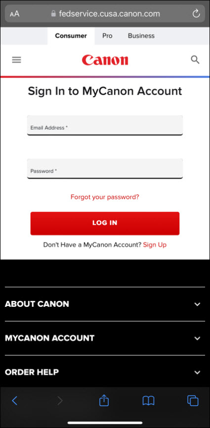 Register a Printer with PIXMA PRINT Plan Using Canon PRINT (iOS ...