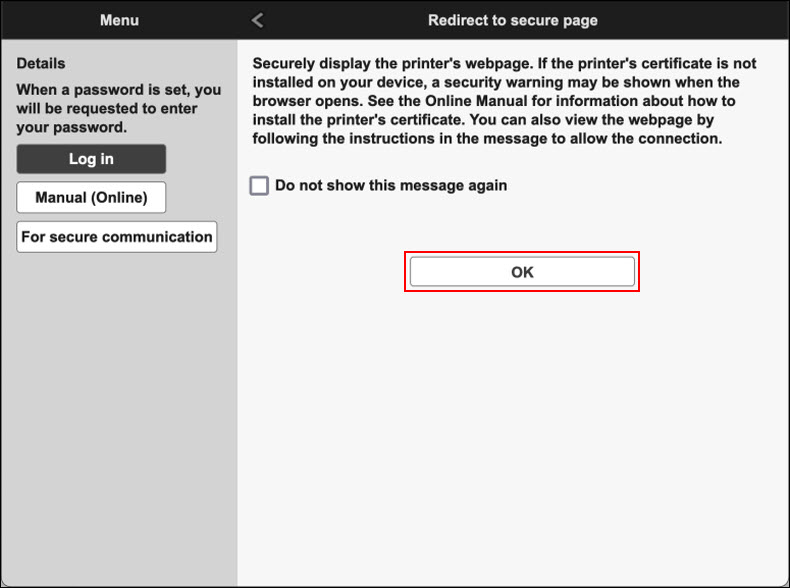 Updating the Firmware via the Remote UI - TS3720 / TS3722